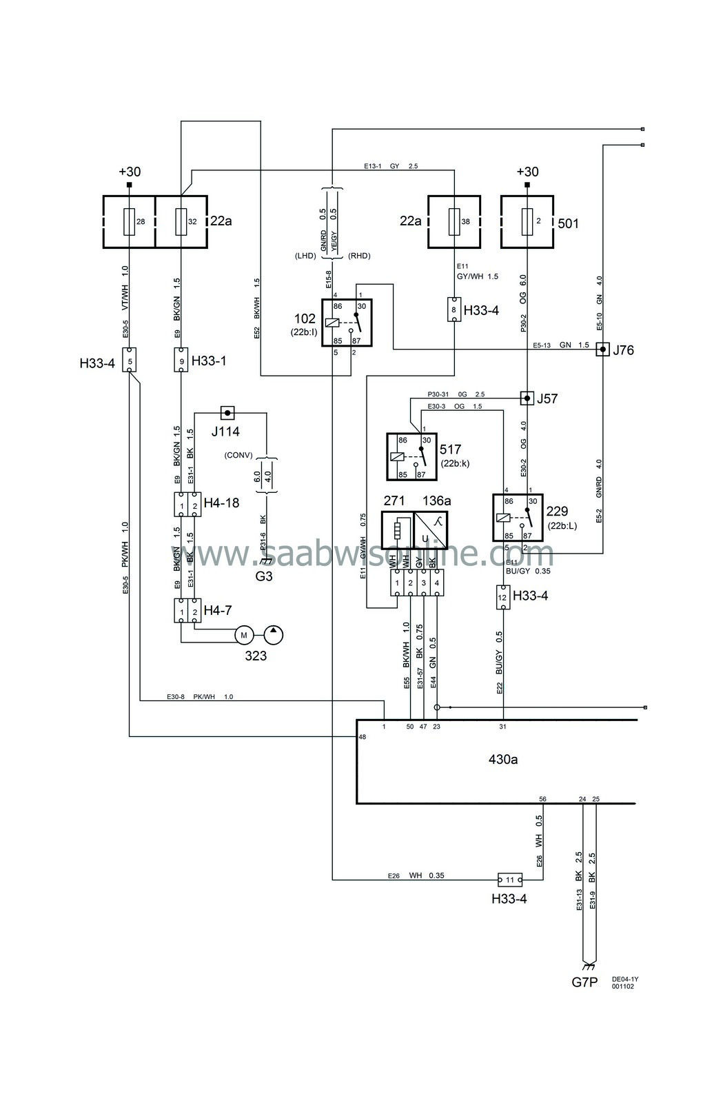List of components – 9-3 2000 | SAAB Workshop Information System Online