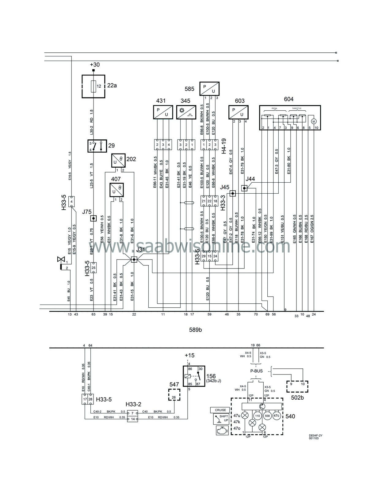 9-3 B204E Engine and Twice module wiring diagram need - trionictuning.com
