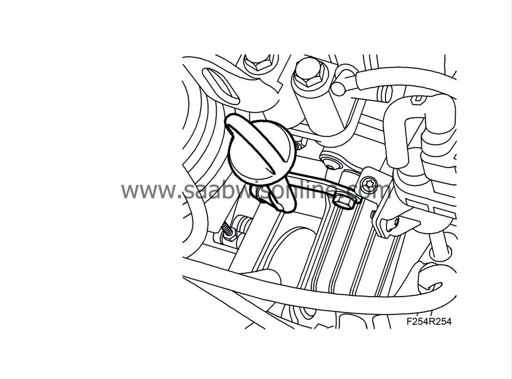 EGR cooler, Z19DTR – 9-3 2010 | SAAB Workshop Information System Online