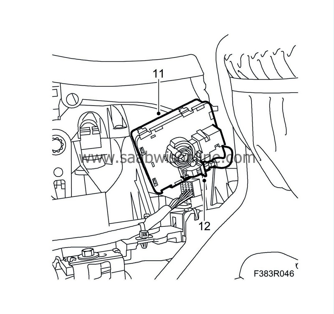 Ignition Switch Module, ISM – 9-3 2004 | SAAB Workshop Information ...