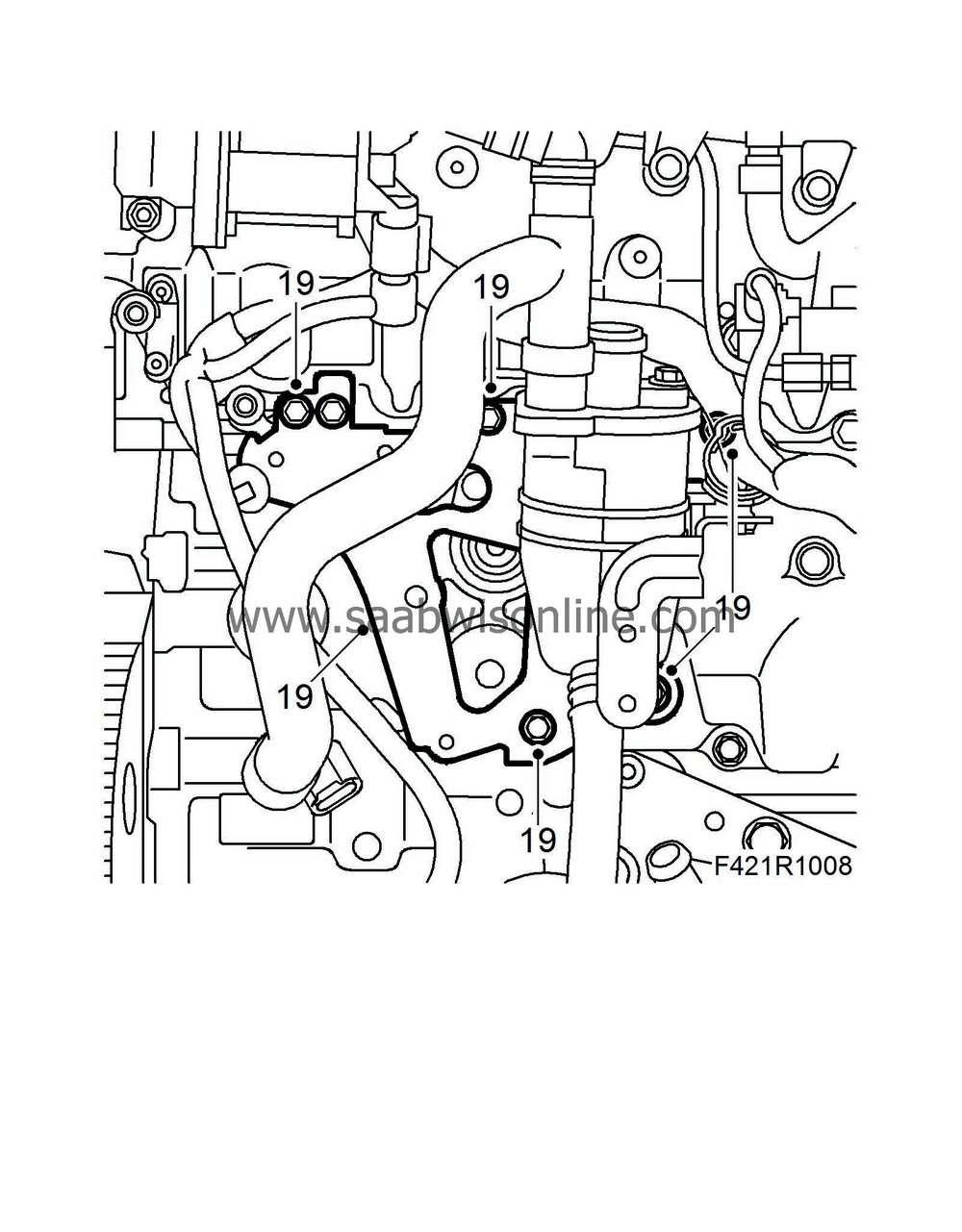 To remove – 9-3 2008 | SAAB Workshop Information System Online