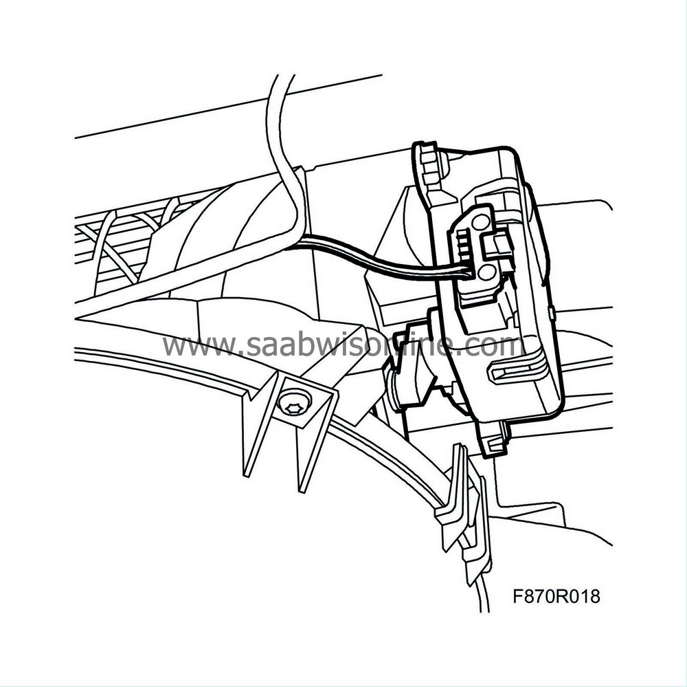 Air recirculation flap stepping motor – 9-3 2006 | SAAB Workshop ...