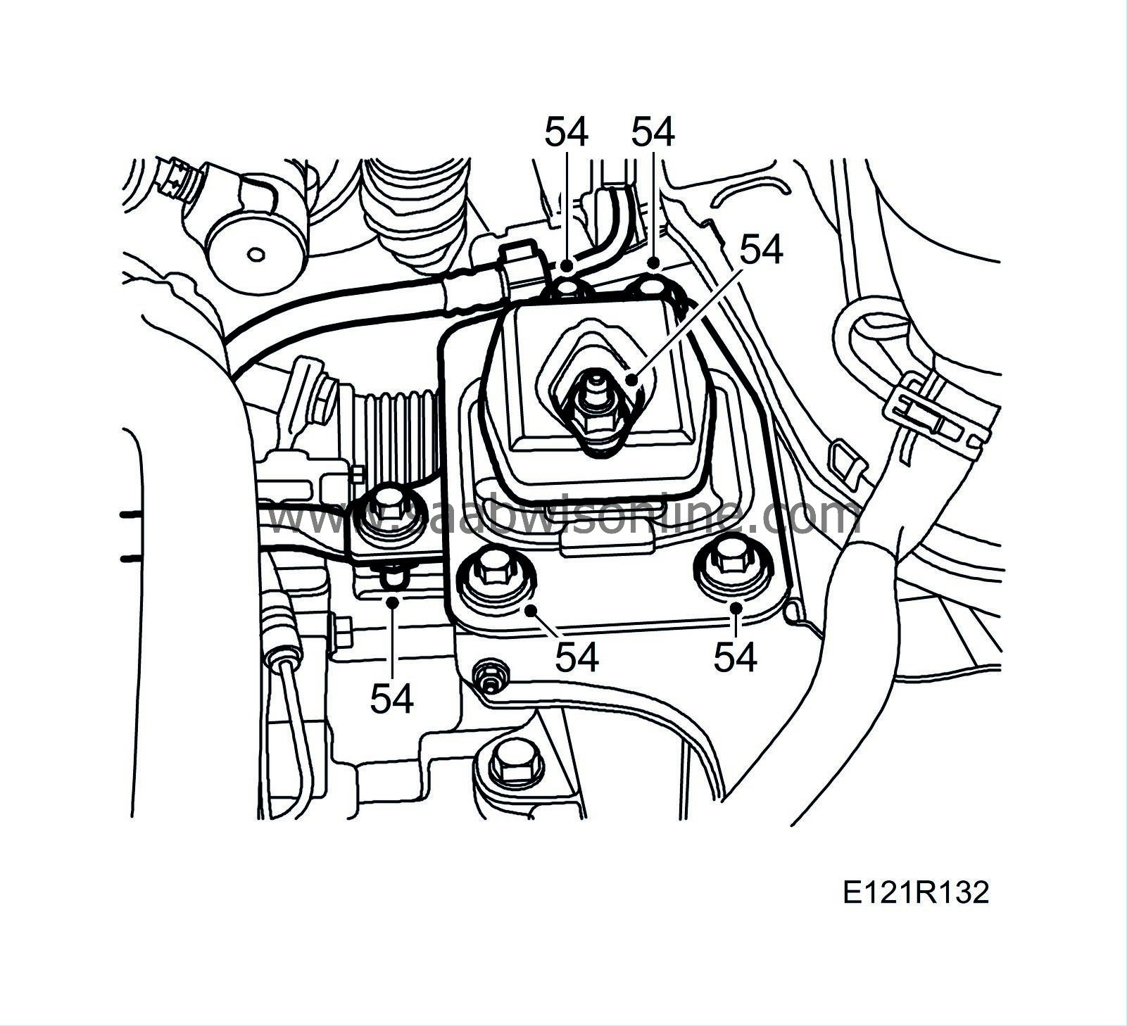 To remove – 9-5 2005 | SAAB Workshop Information System Online