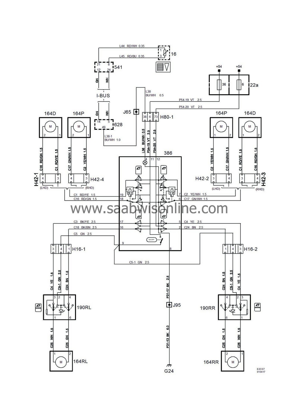 Which component controls window switches? | SaabCentral Forums
