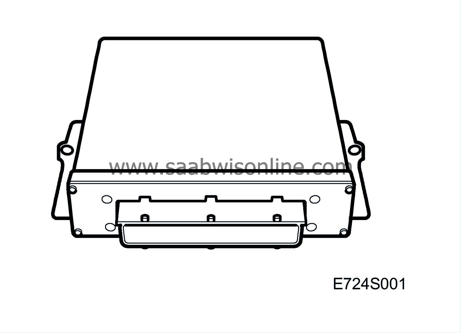 Control module, Trionic T7 (589) – 9-5 2001 | SAAB Workshop Information ...