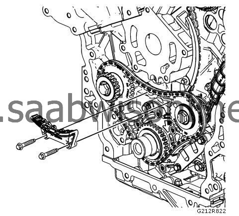 Primary Timing Chain Guide Installation – Upper – 9-5 2011 | SAAB ...